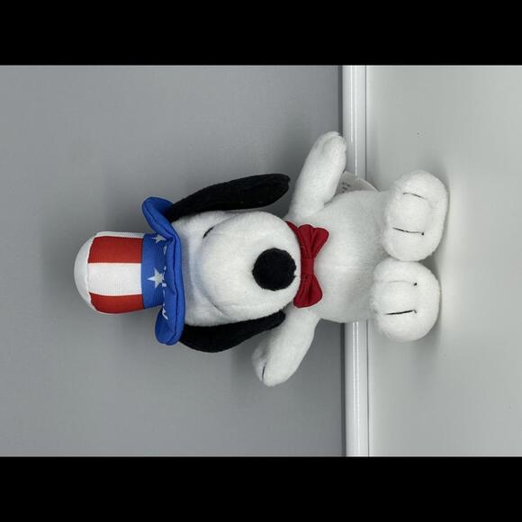 Toys | 211 Discontinued Metlife Peanuts Snoopyusa Uncle Sam Plush 6 ...